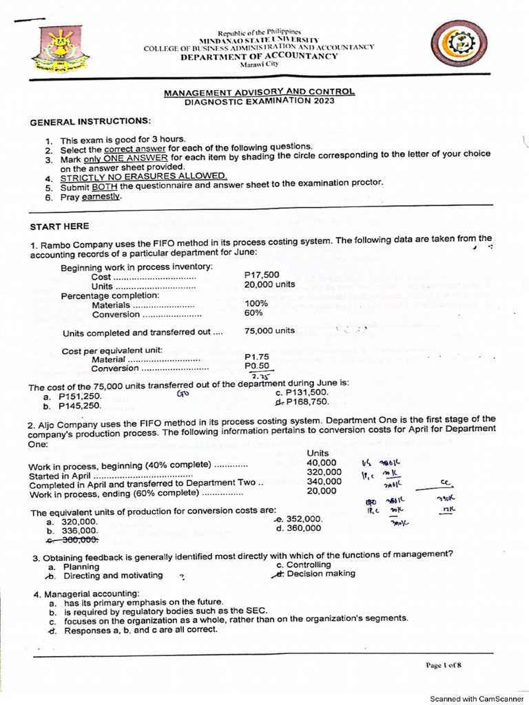 FAR L1 and MAC L1 (Diagnostic) | PDF
