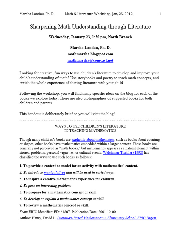 Library Parent Workshop Handout | PDF | Tetrahedron