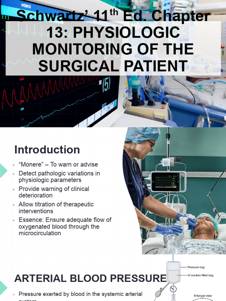 Surgical Patient Physiologic Monitoring | PDF | Vein | Electrocardiography