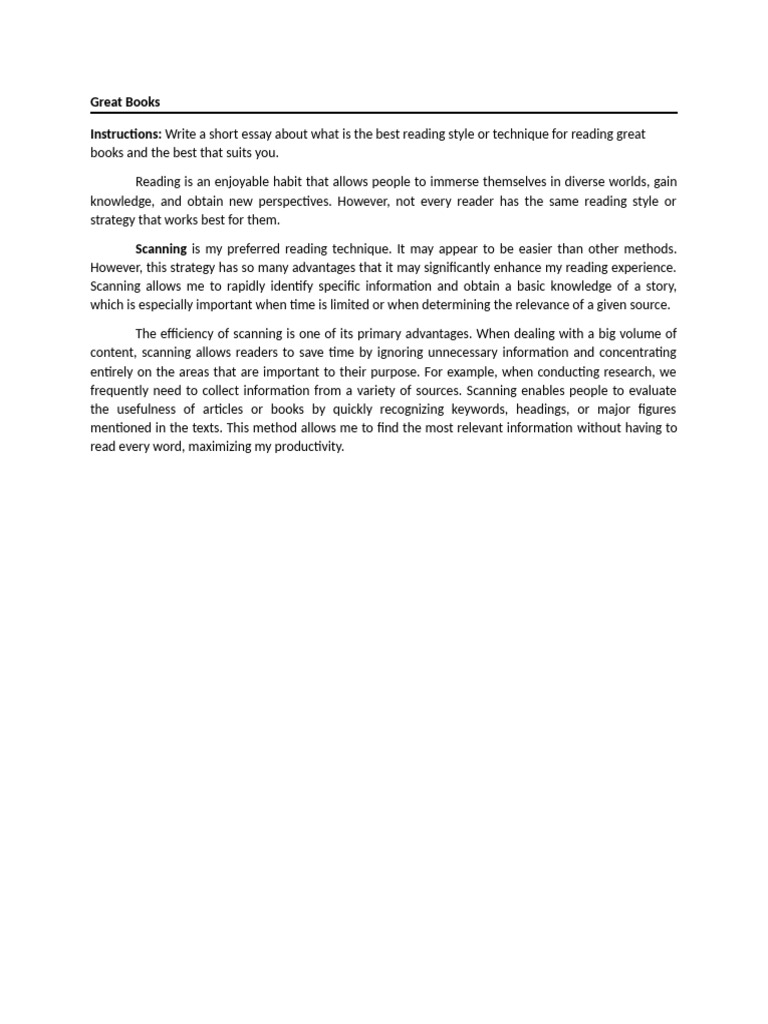 01 eLMS Activity 2 (Great Books) | PDF | Career & Growth