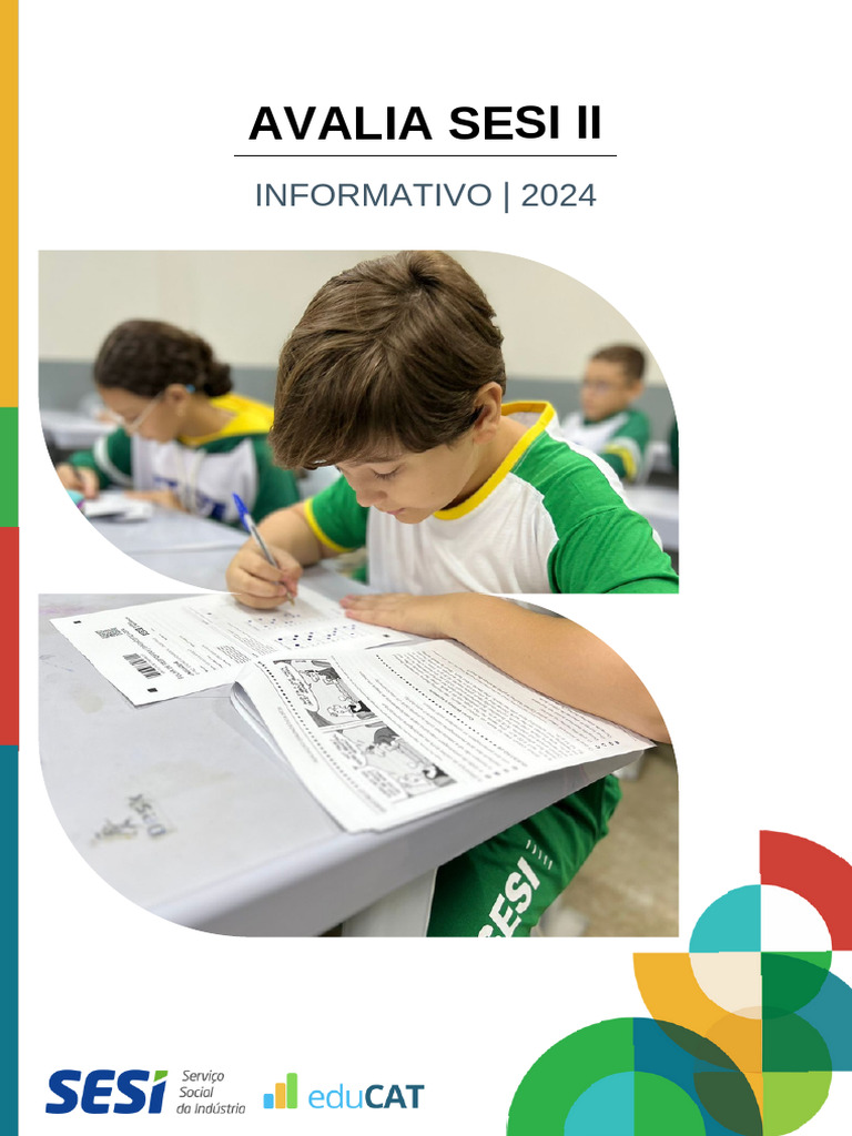Informativo - Avalia SESI II 2024 | PDF | Pedagogia