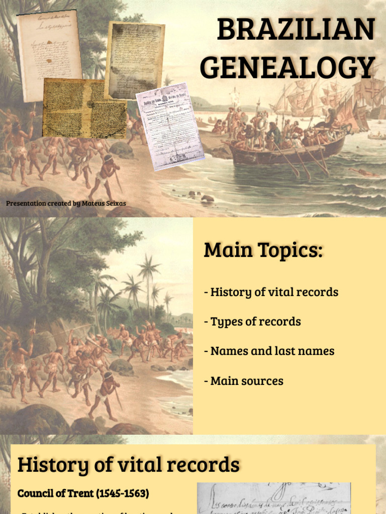Brazilian Genealogy | PDF | Brazil
