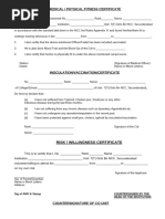NCC Camp Form | PDF