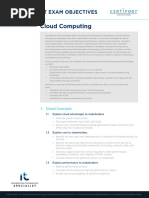 HCCDA - Tech Essentials Exam Outline | PDF | Cloud Computing | Scalability