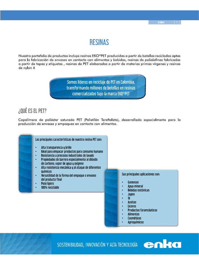 Brochure PET | PDF