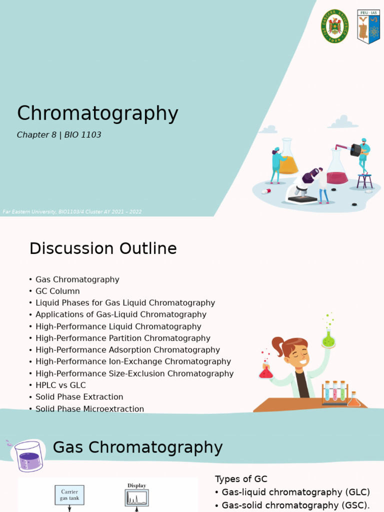 Lecture Chapter 8 - Chromatography | PDF | Gas Chromatography ...