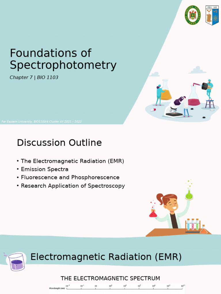 Lecture Chapter 7 - Fundamentals of Spectros | PDF | Spectroscopy ...