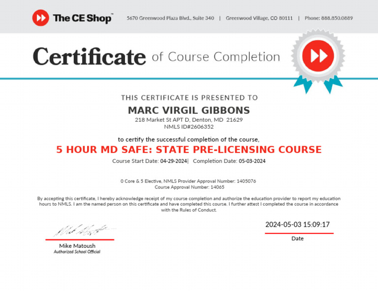 Certificate 2 | PDF