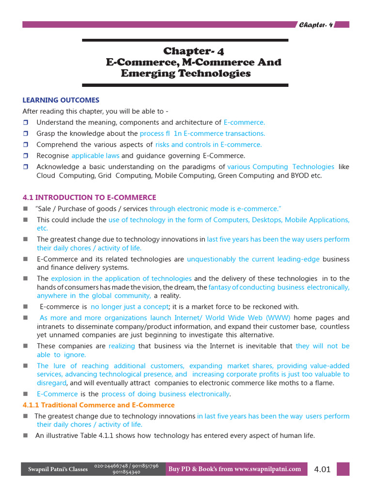 EIS - CH 4 & 2 | PDF | E Commerce | Databases
