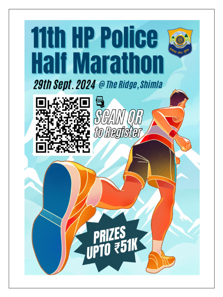 11th HP Police Half Marathon 2024 | PDF