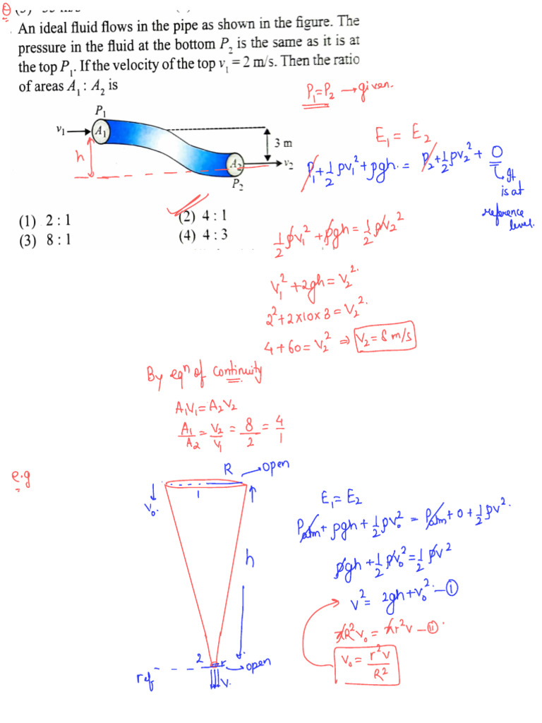 Physics Practice Problems and Solutions | PDF