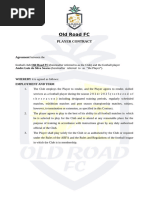 ENG - Professional Football Player Contract | PDF | Wage | Arbitration