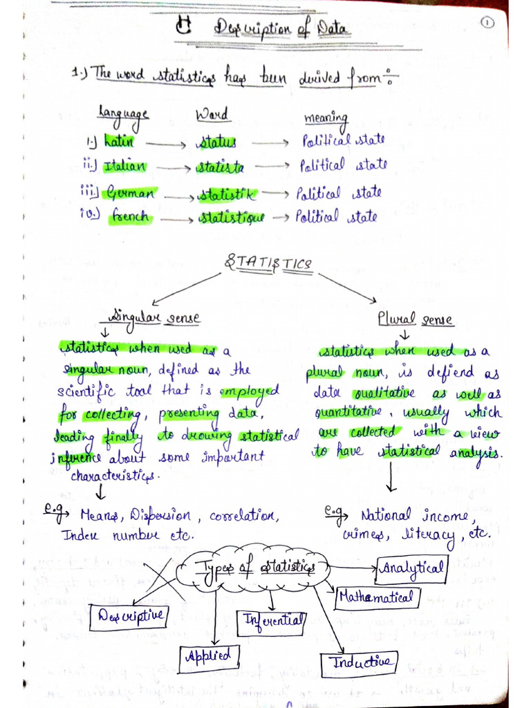 Business Statistics in English | PDF