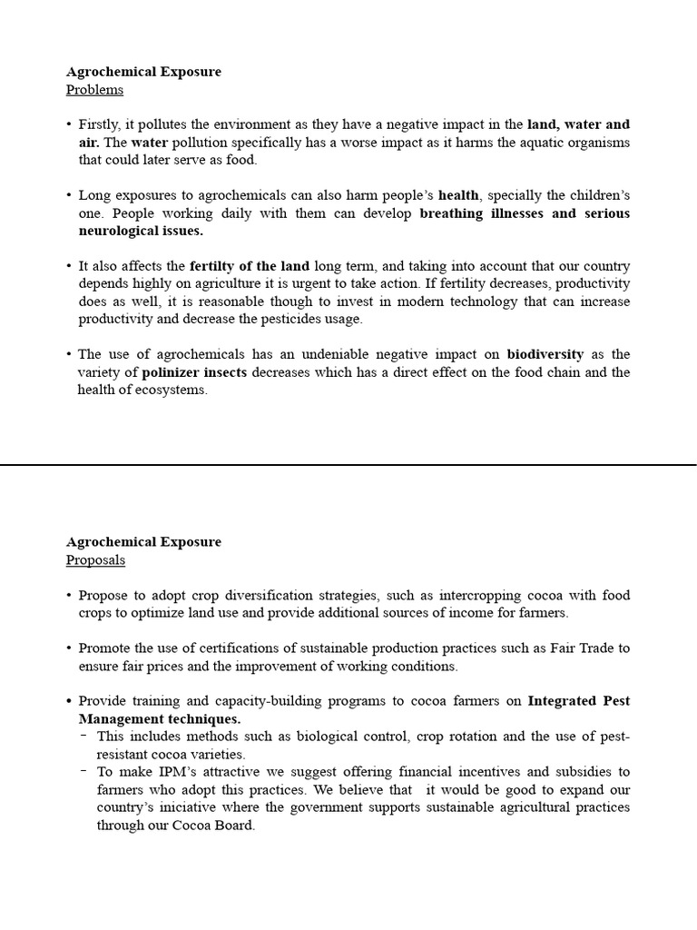 Proposals - Topic 1 DEFINITIU | PDF | Agriculture | Child Labour