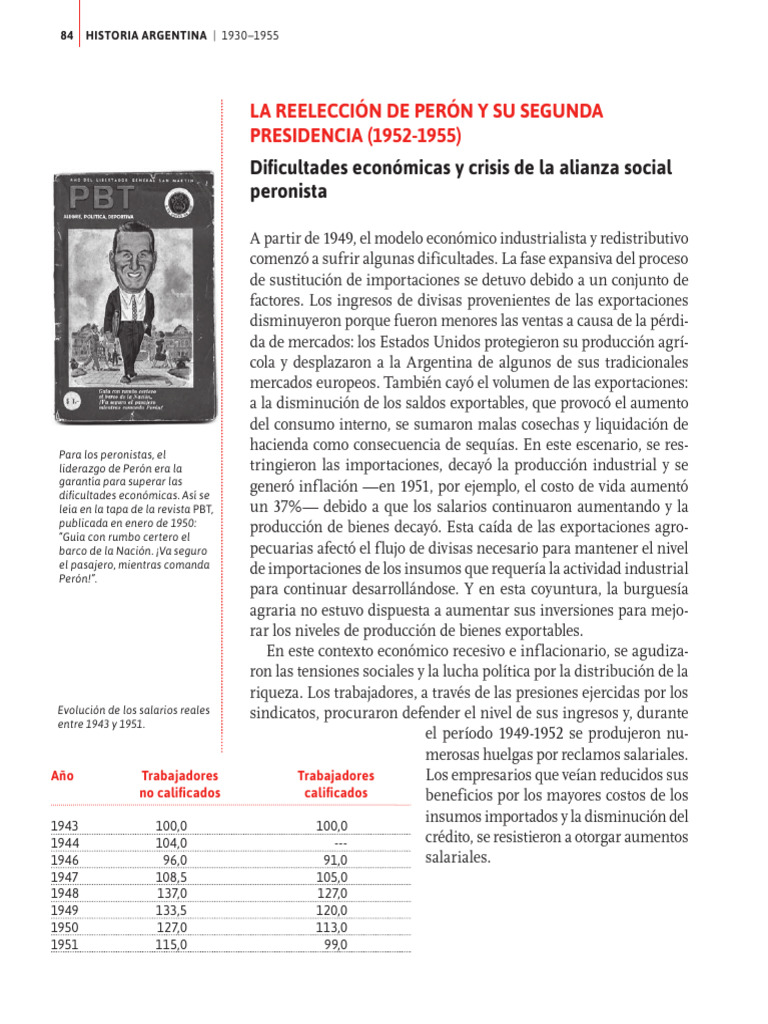 Historia Argentina 1930-1955!85!90 | PDF | Argentina