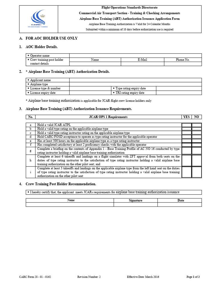 0162-Airplane Base TrainingABT | PDF | Flight Instructor | Aircraft