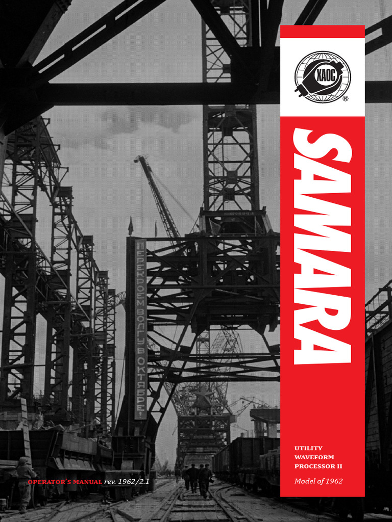 Xaoc Samara II Manual | PDF | Electricity | Information And Communications Technology