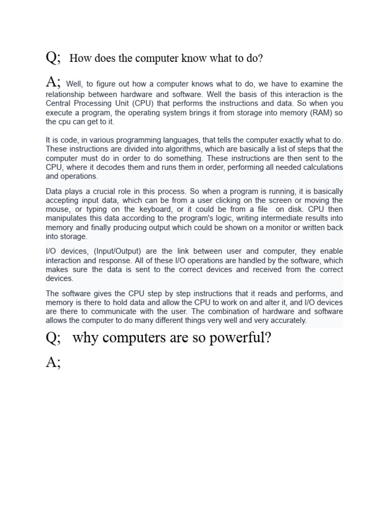 Computer Assignment | PDF