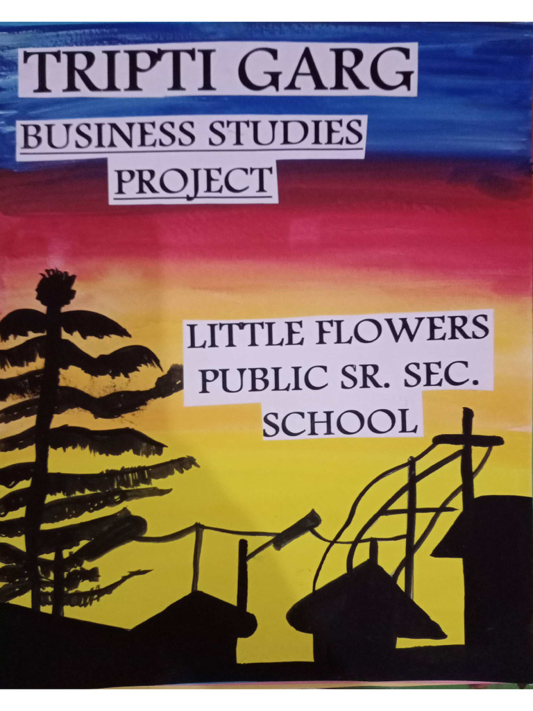 Tripti Business Project | PDF