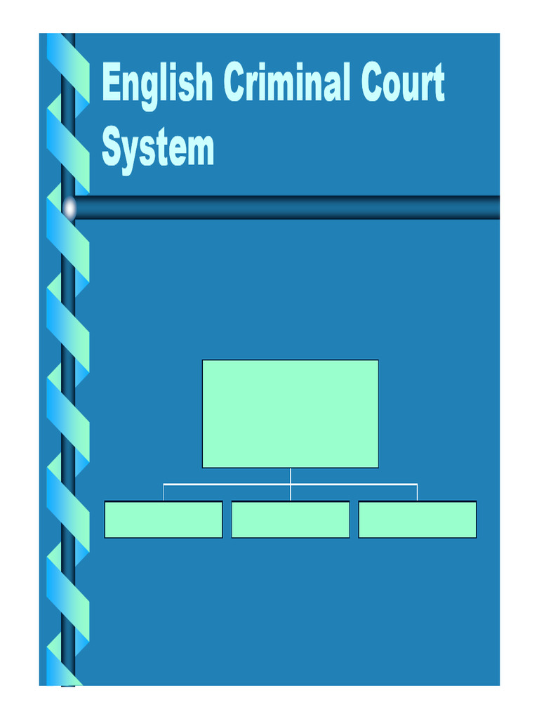 English Court System Lec4 (Compatibility Mode) | PDF | Courts | Judiciaries