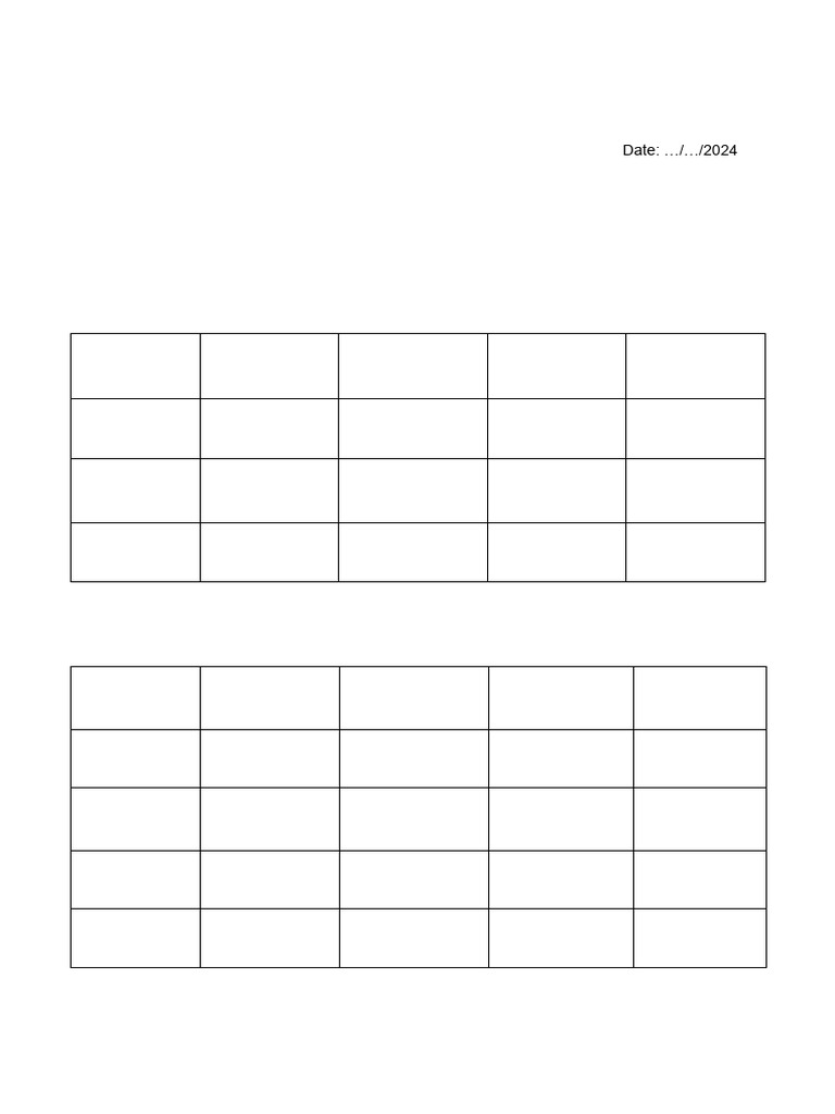 Time Allotted: 95 Minutes Date: / /2024 | PDF