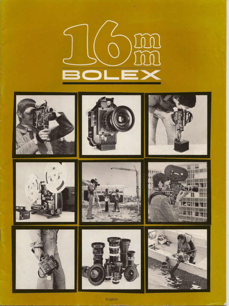 Bolex Catalog0001 | PDF | Camera | Camera Lens