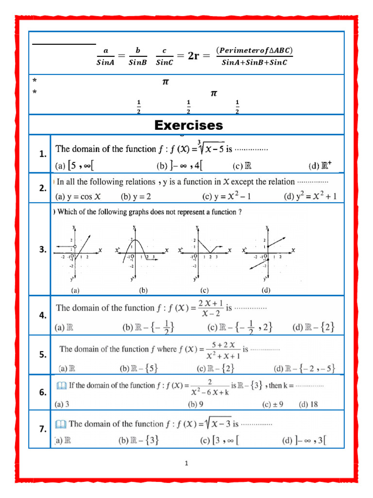 علمى اكتوبر | PDF | Triangle | Area
