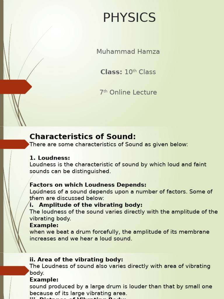 10th Class 7th Lecture | PDF