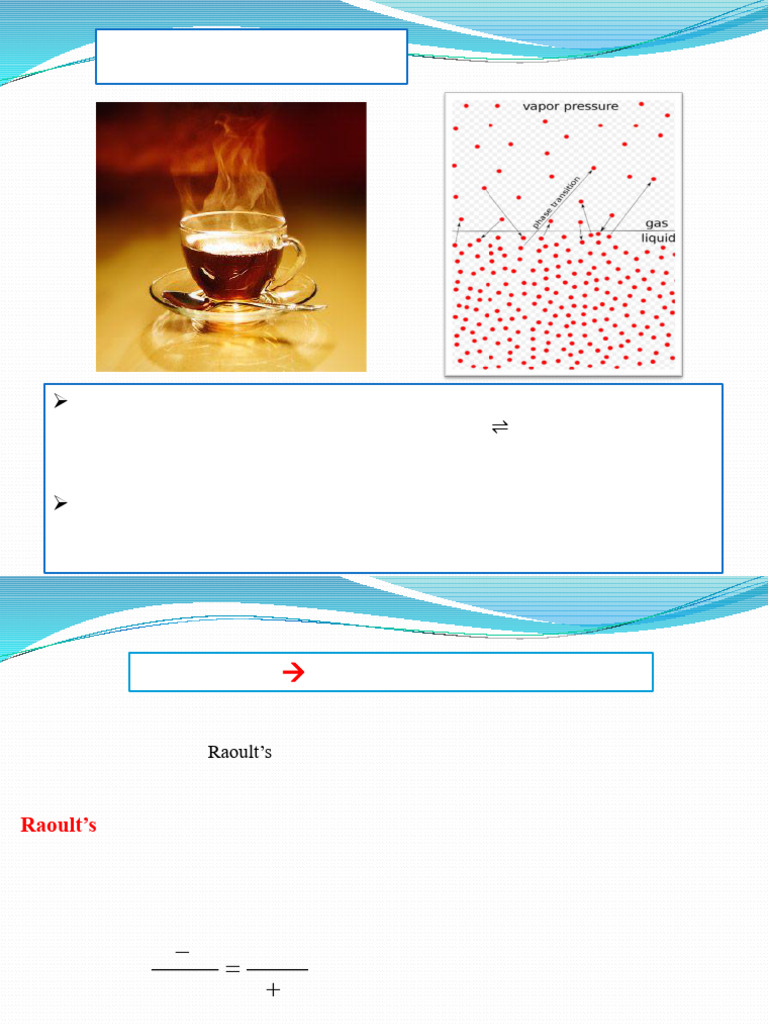 Soln of Liq - in - Liq - Final | PDF | Vapor | Scientific Phenomena