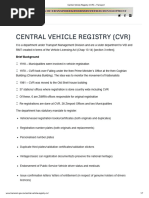 CVR 4 Application For Vehicle Registration | PDF