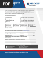 Employee Safety Violation Form | PDF