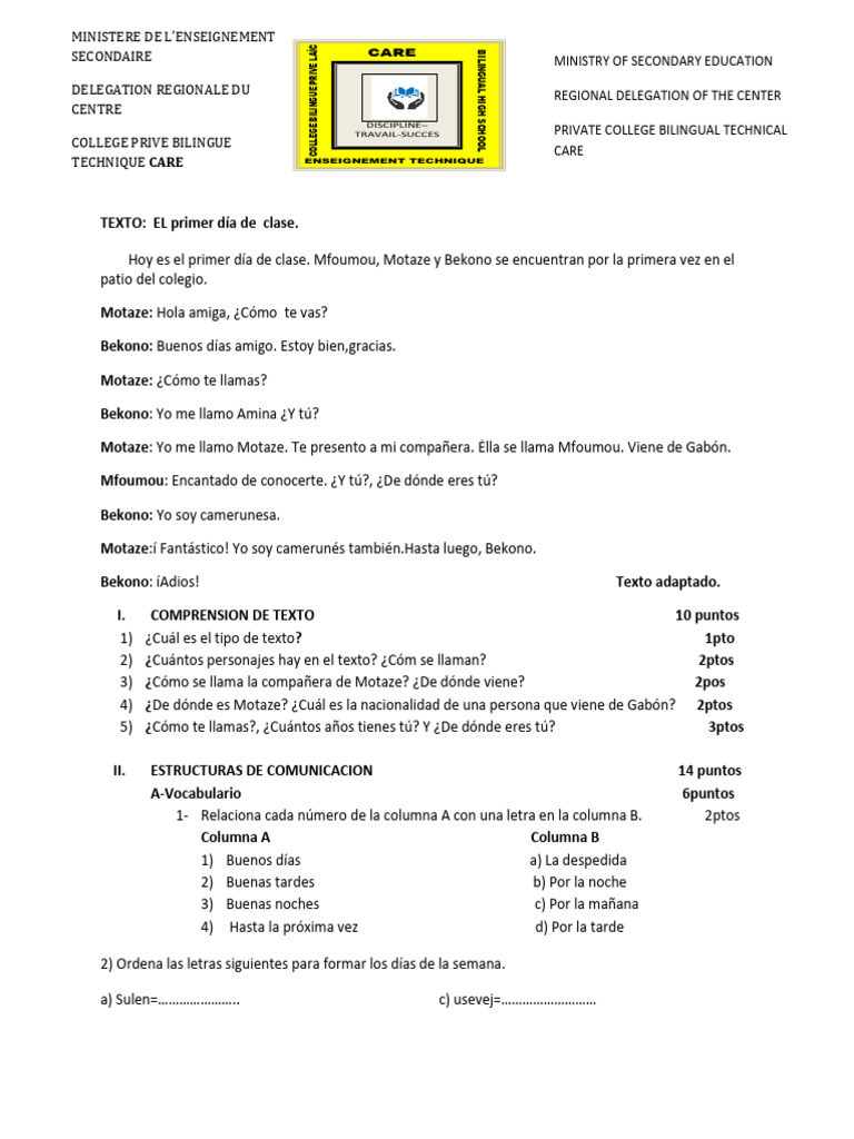 4 Ème | PDF | Lingüística