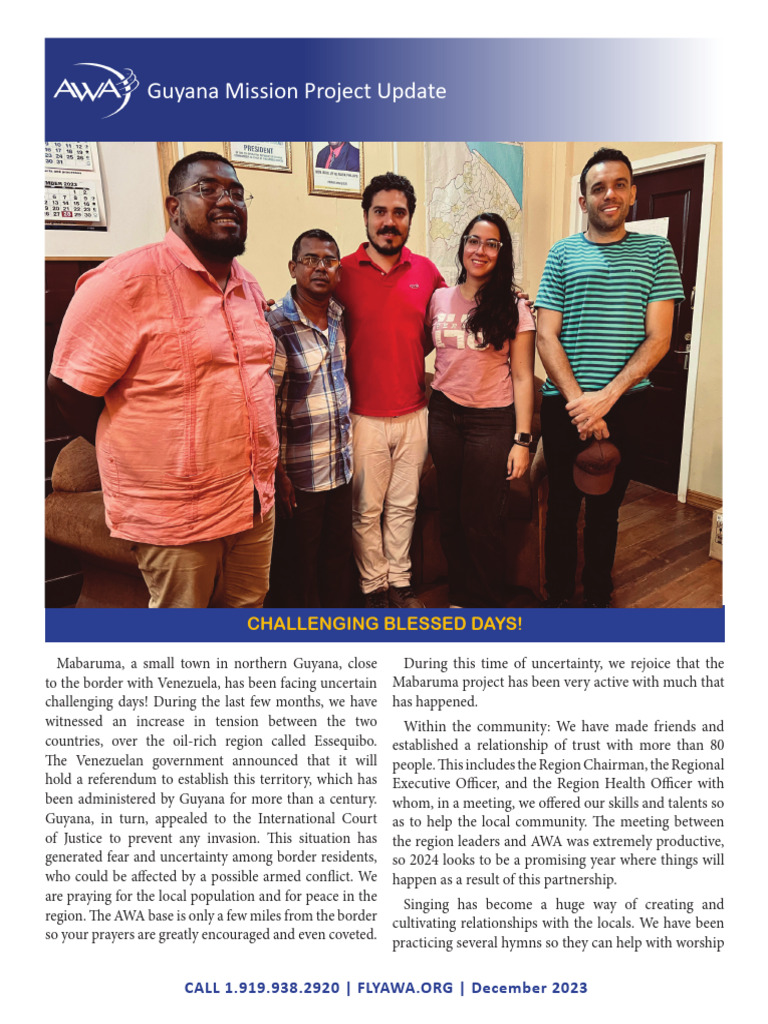 Guyana Project | PDF | Guyana