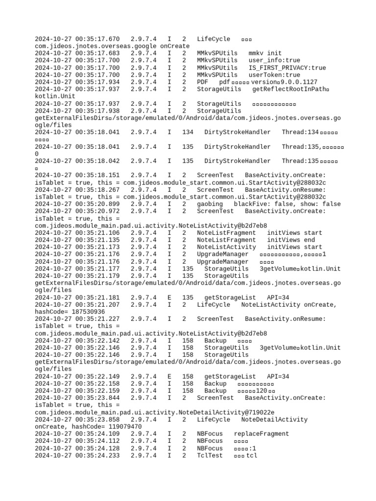 2024-10-27_78215081_log | PDF | Backup | Computer Data Storage