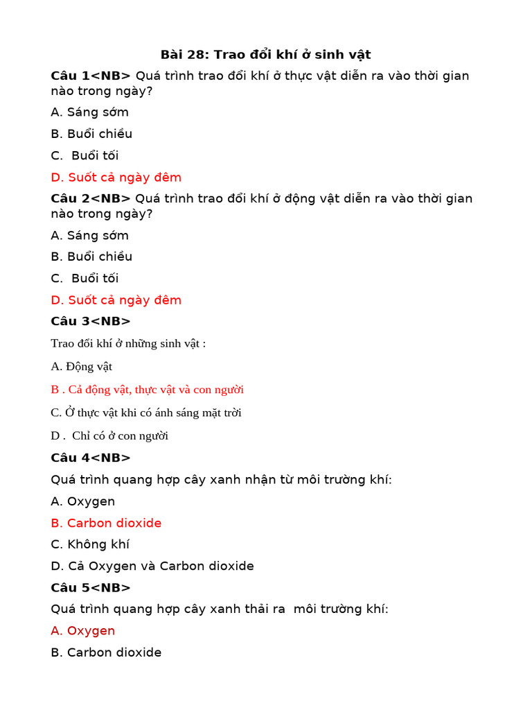 Bài 28 - KHTN - KNTT | PDF