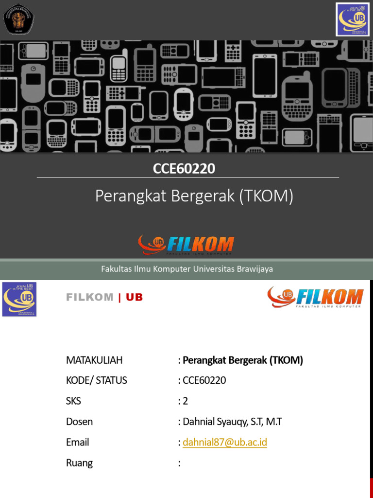 Sejarah Perangkat Bergerak | PDF