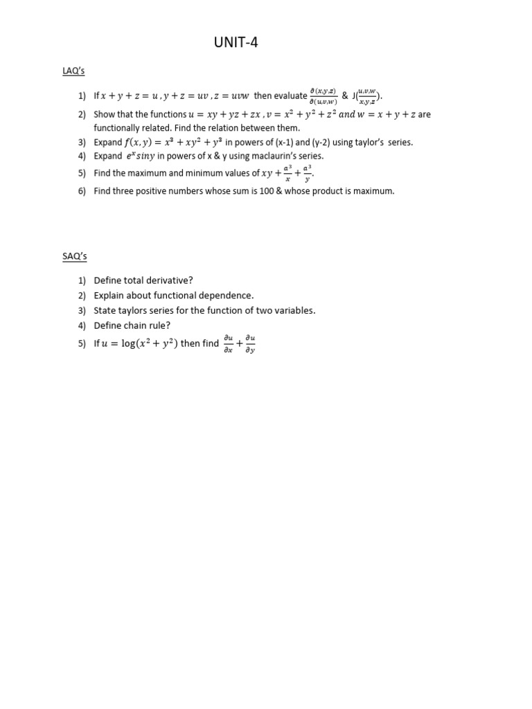 Advanced Calculus Problems & Solutions | PDF | Teaching Methods & Materials