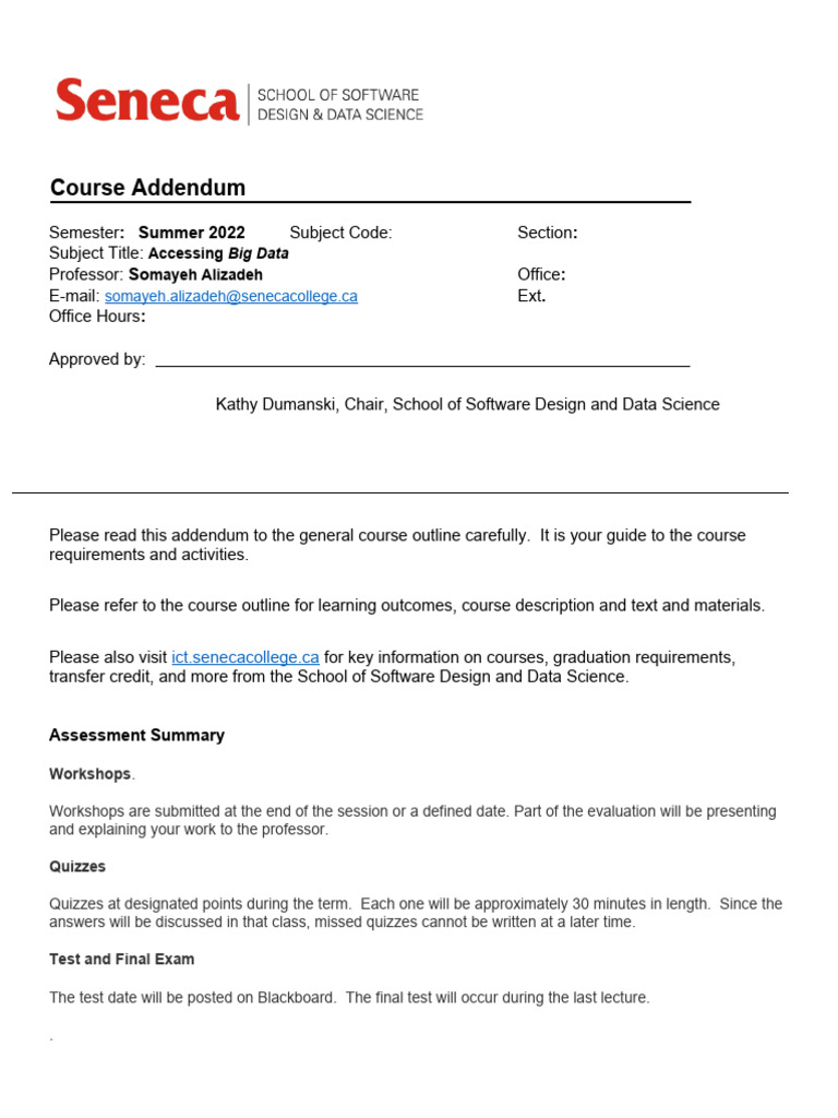 Accessing Big Data Course Addendum | PDF | Apache Hadoop | Distributed ...