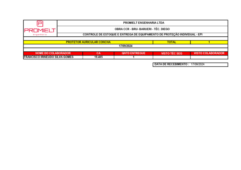 Ficha de Epei Irineudo | PDF