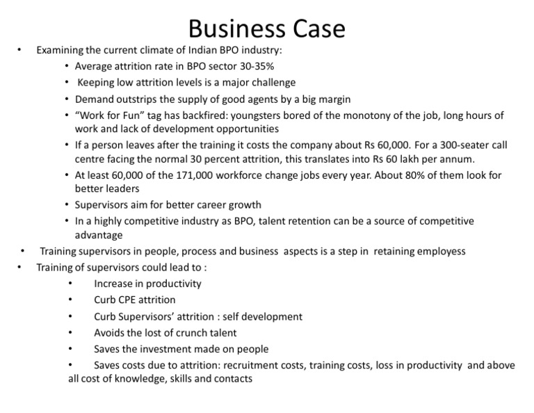 Business Case | PDF