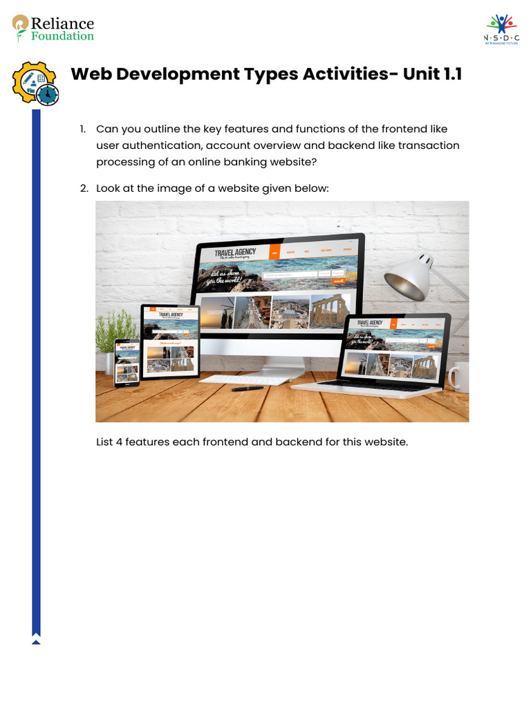 Web_Development_Types_Activities | PDF