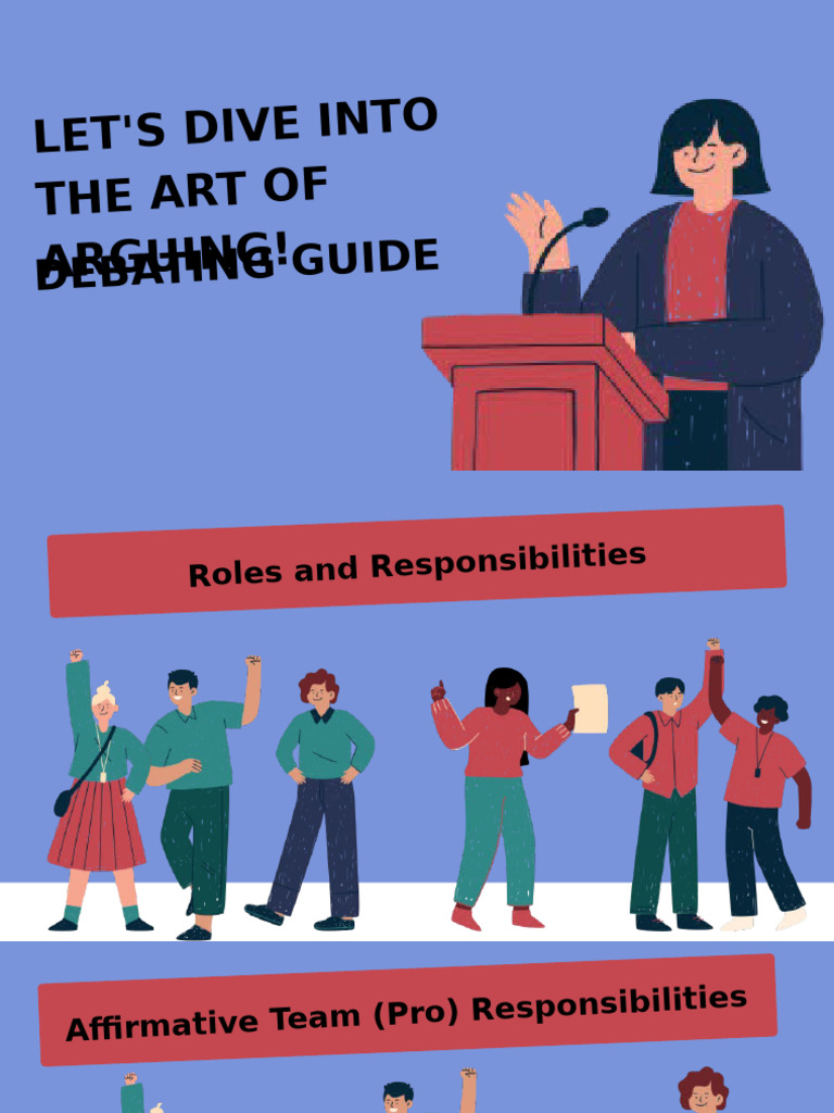 Debating Guide | PDF | Argument
