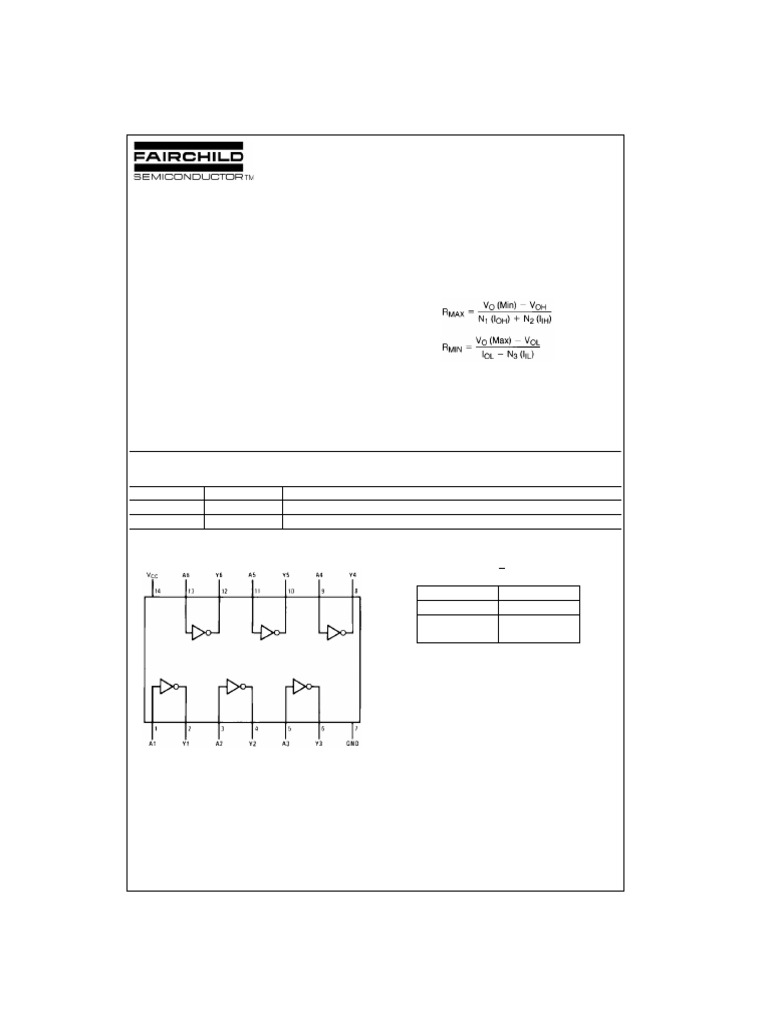 DM7406 | PDF | Electrical Circuits | Electrical Engineering