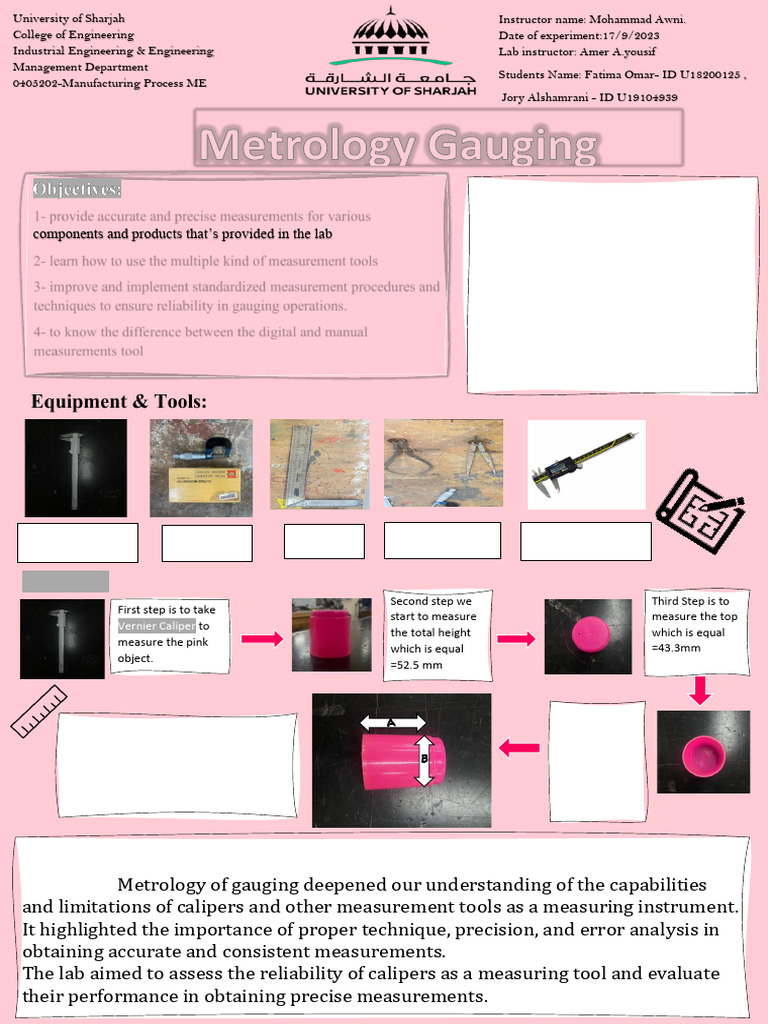 Precision Measurement Lab Guide | PDF | Science | Metrology