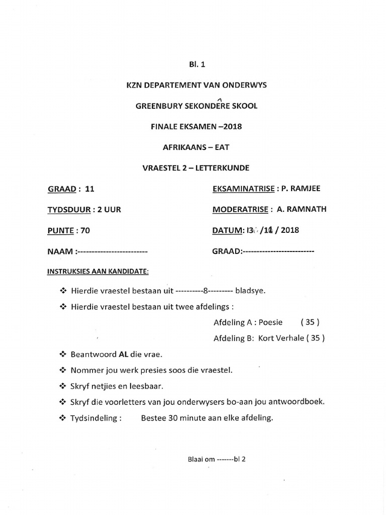 AFR-NOV-P2-QP-ONLY | PDF AFR-NOV-P2-QP-ONLY | PDF