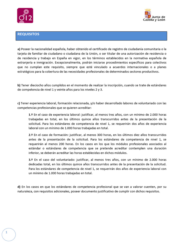 IAPA_3250_Requisitos | PDF