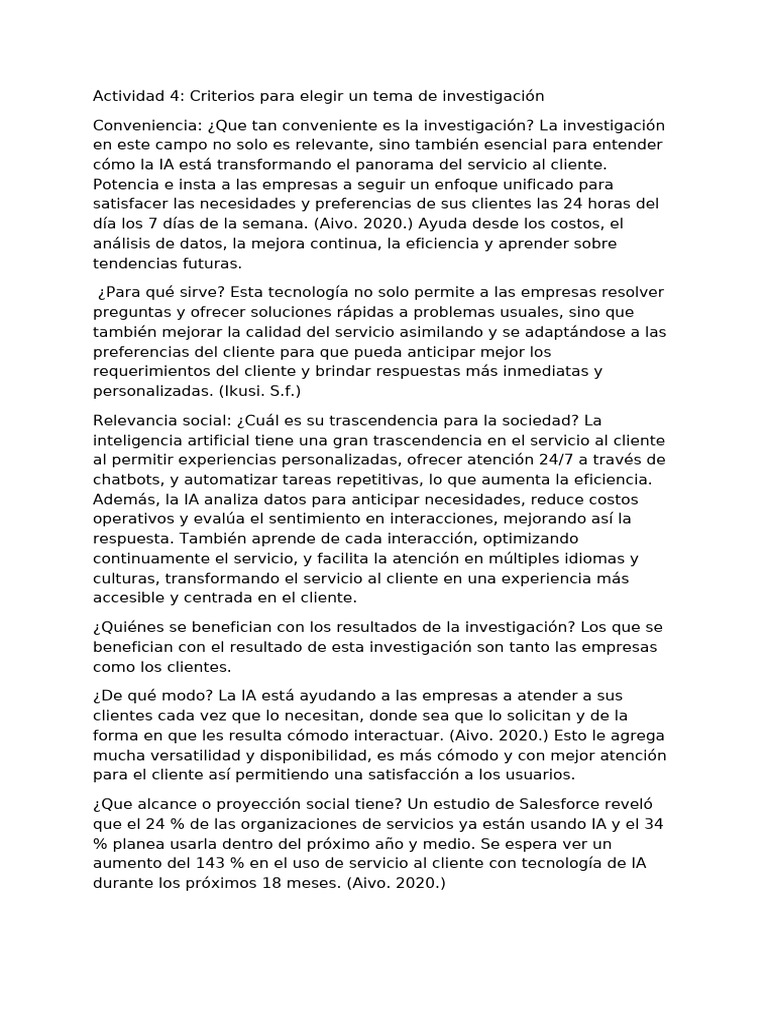 Documento 8 | PDF | Inteligencia artificial | Inteligencia (IA) y semántica