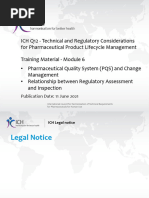 ICH Q10: Enhancing Pharmaceutical Quality | PDF