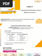 P3 Oral Skills Exam Practice | PDF | Vocabulary | Cognition