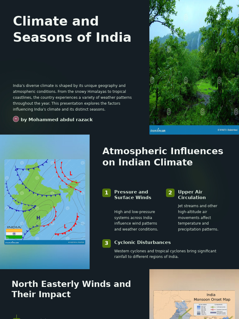 India's Climate and Seasons Guide | PDF | Wound | Monsoon